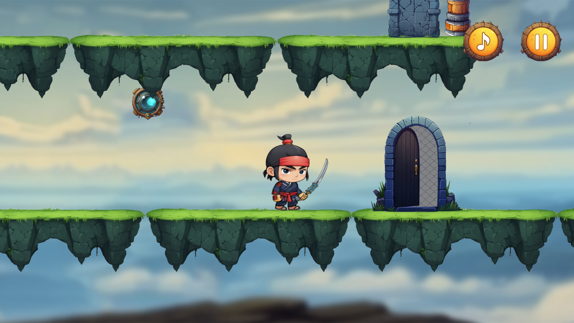 Shinobi Rising - HTML5 Construct3 Game by Pixel-Games-Studio | CodeCanyon